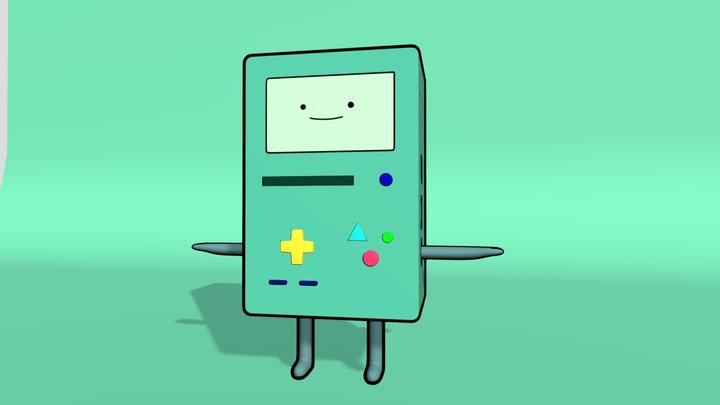 Bmo-adventure-time 3D models - Sketchfab
