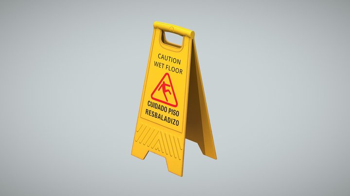 Caution 3D models - Sketchfab
