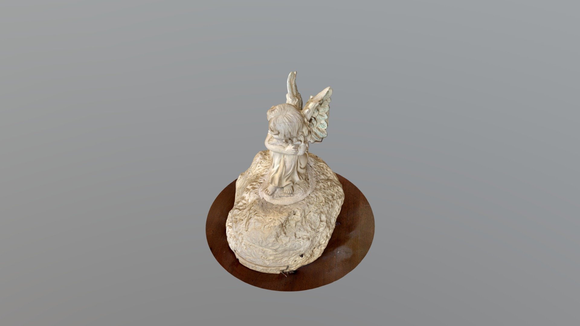 Front Yard Angel - 3D model by GEOGRAPH [7ee62d9] - Sketchfab
