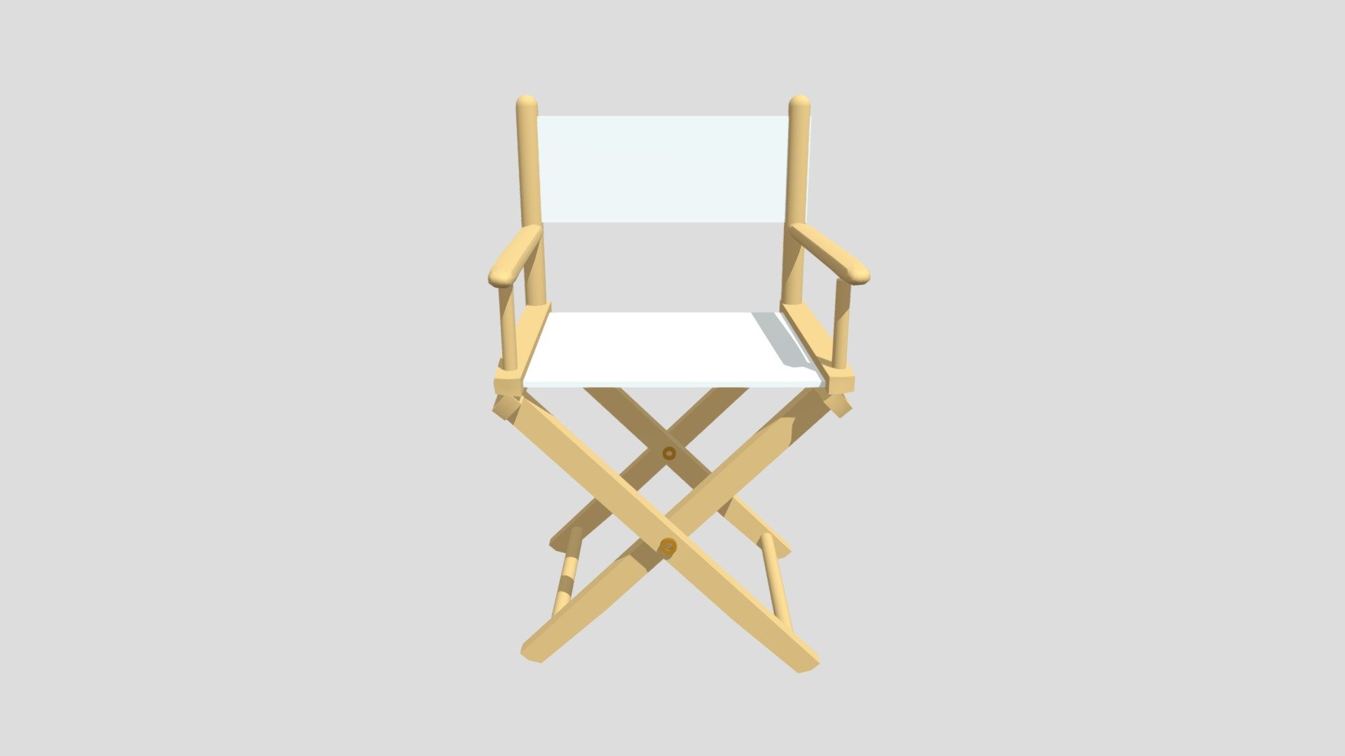 Directors Chair - 3D model by CamestrosFelapton [7ee63df] - Sketchfab