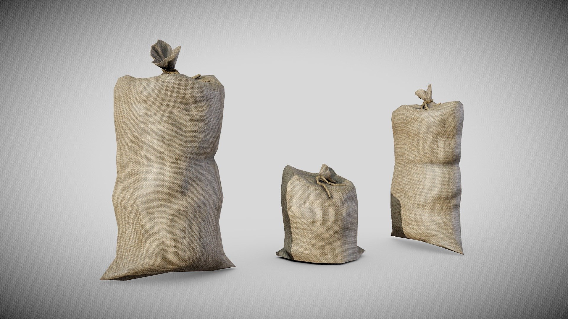 PBR old potato food sack bug er1 - Buy Royalty Free 3D model by ...