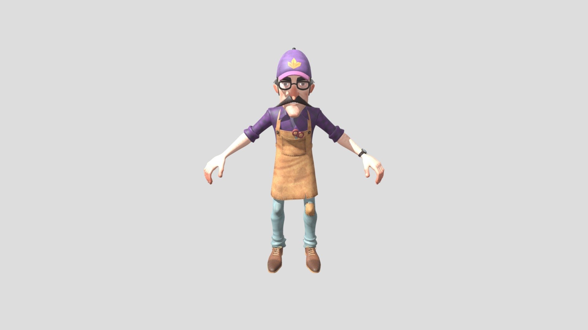 hello-neighbor-2-taxidermist (1) - 3D model by Ms.Bewwy [7ee6d12 ...