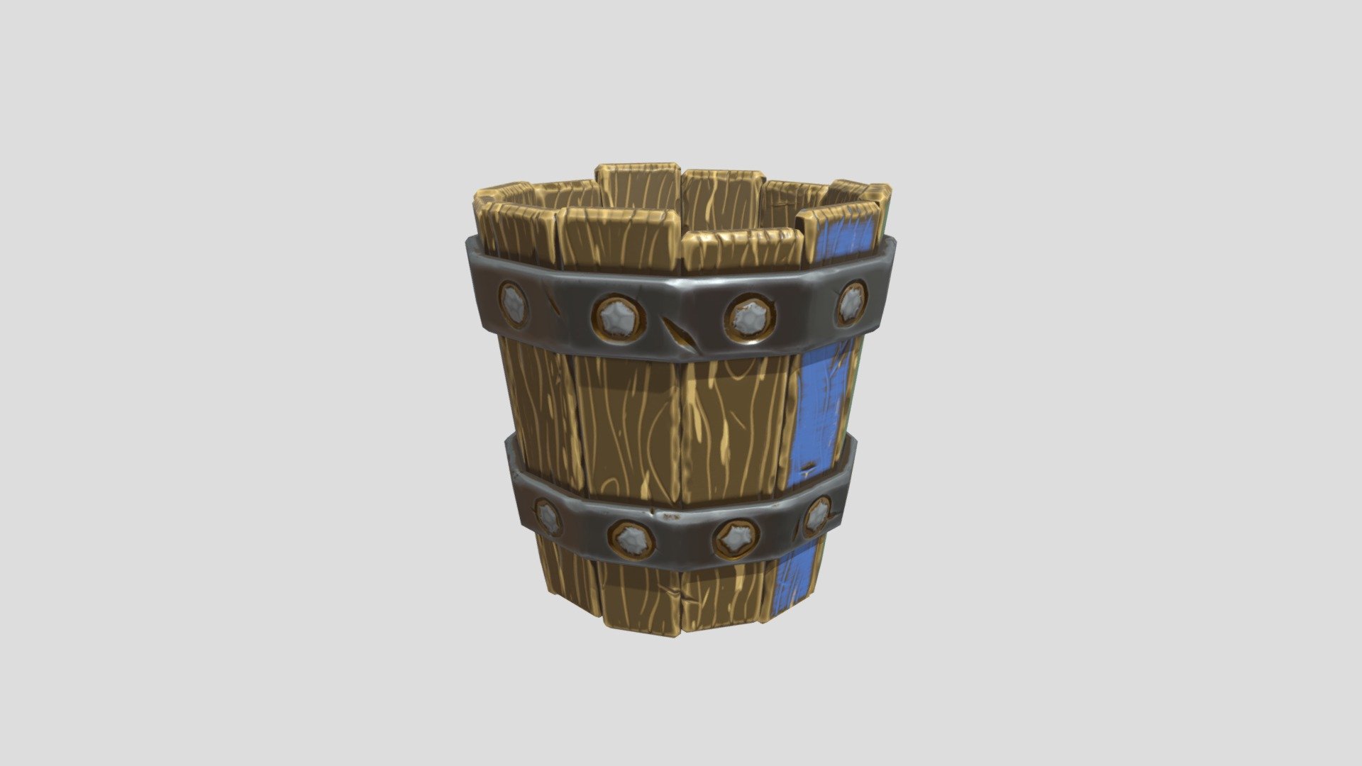 Stylized bucket - 3D model by egor_polzet [7eeb7c5] - Sketchfab