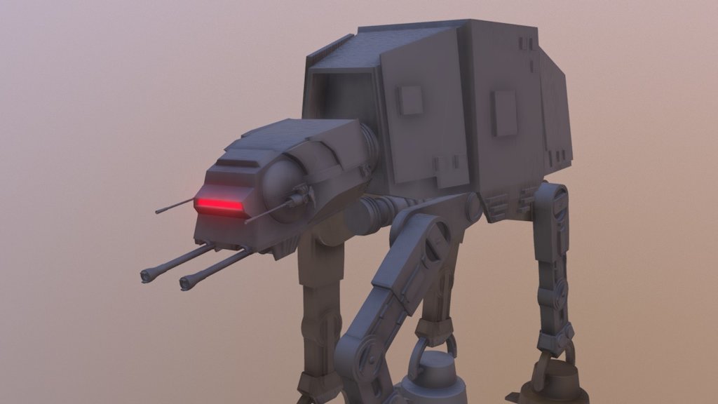 AT-AT - 3D model by olivier deshaies (@delta-oli) [7eec6a9] - Sketchfab
