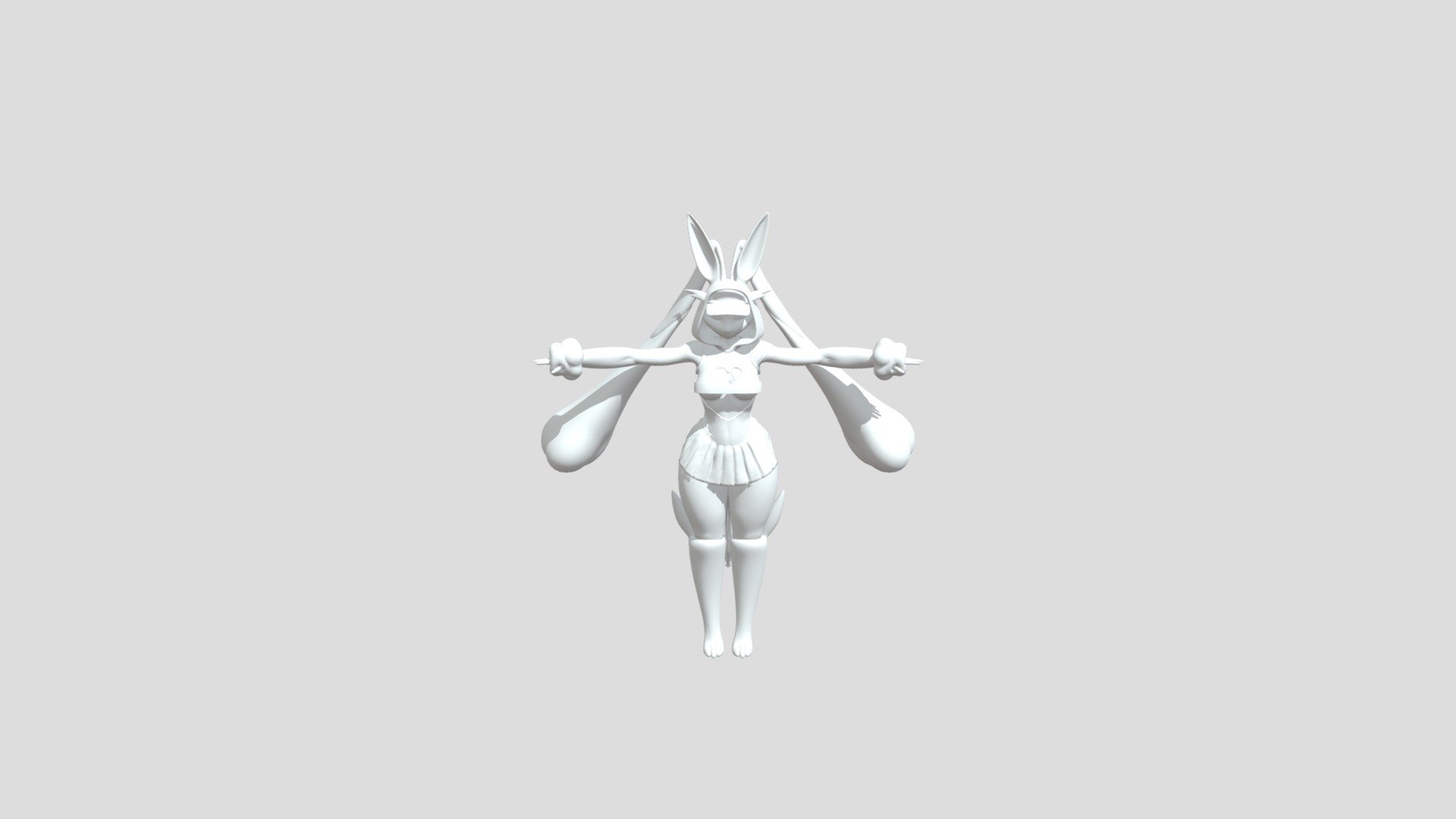 Lopunny Download Free 3d Model By Bc7d505ff06d473d916c2231df50aa 7ef0791 Sketchfab