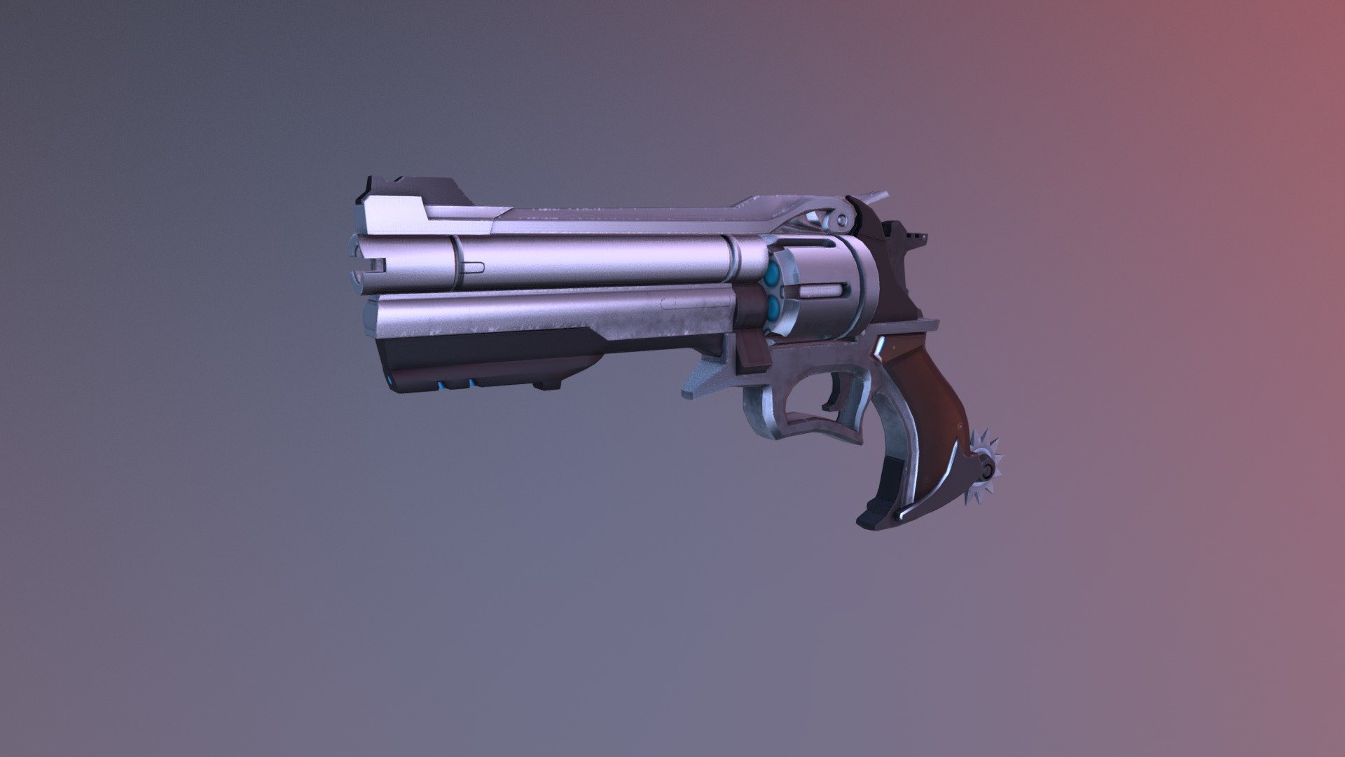 Mcree's Peacekeeper - 3D model by Ryan Duffield (@RyanDuffield ...