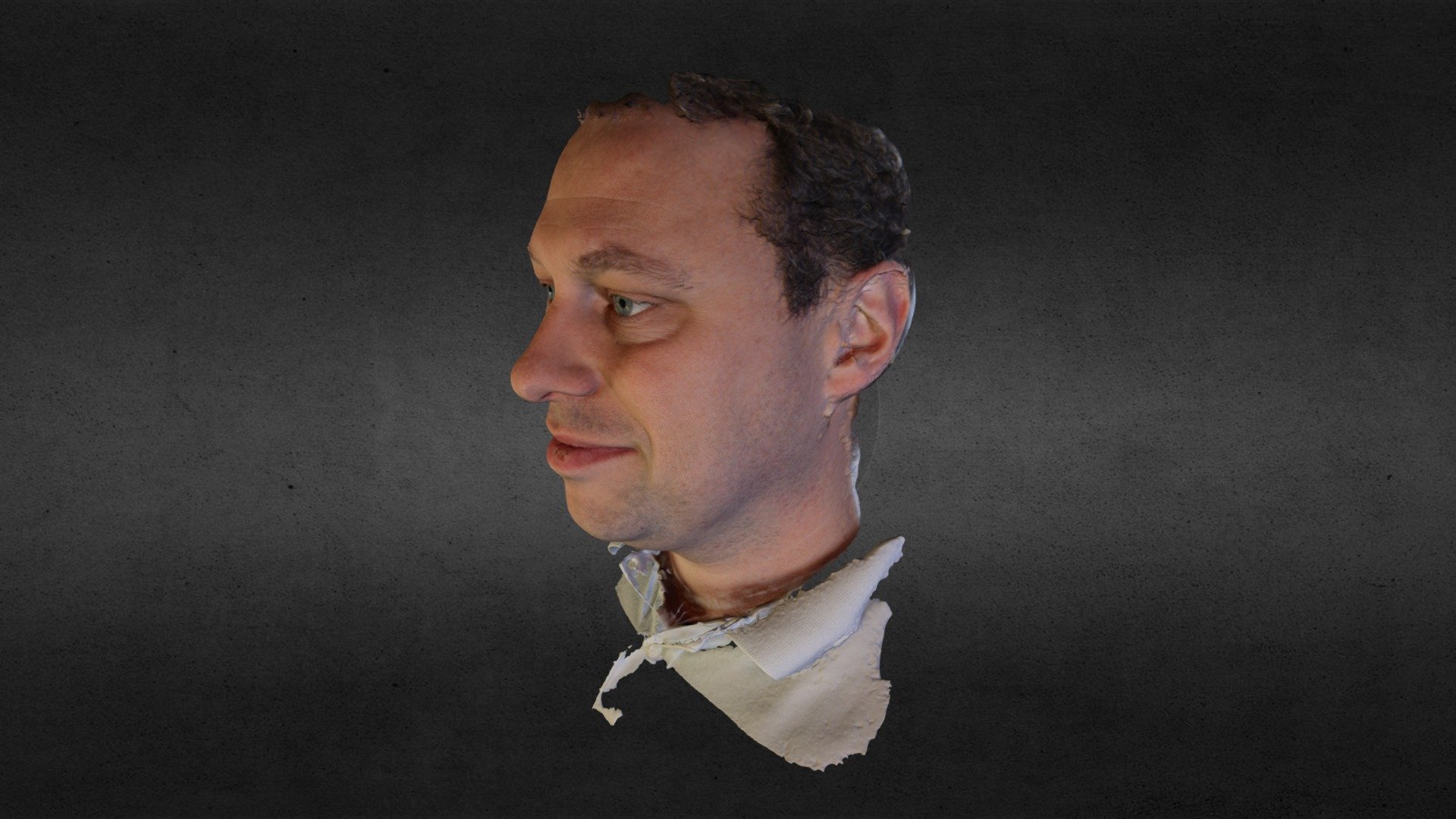 Greg's face - Agisoft booth at Intergeo 2012 - 3D model by gregory ...