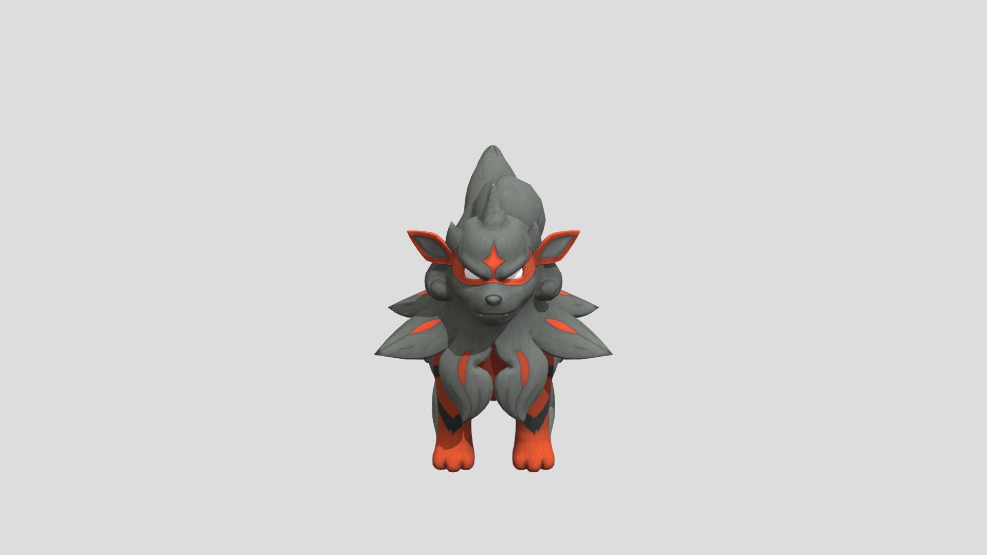 Arcanine Hisuian - Download Free 3D model by Oui (@metooanicet) [7ef19f8] - Sketchfab