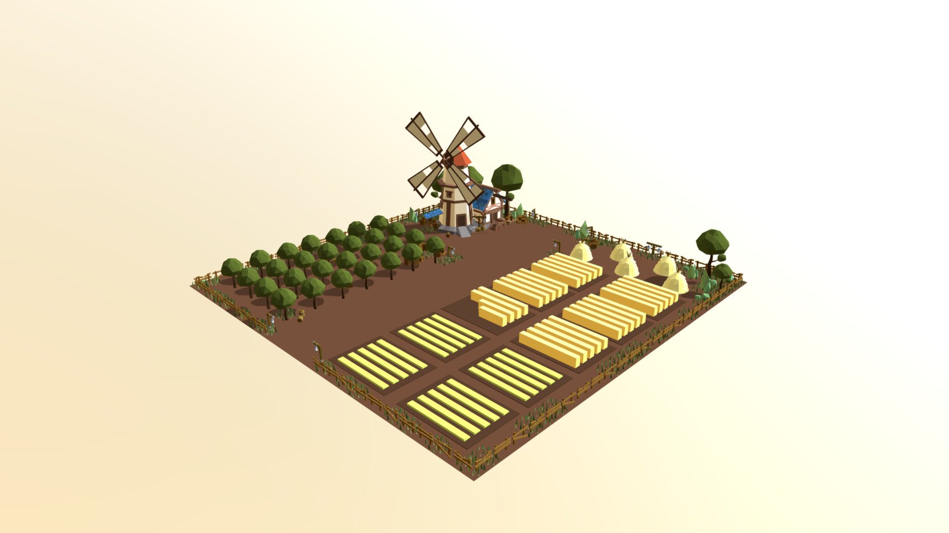 Farm Tile - 3D model by LuisGarcia [7ef2ace] - Sketchfab