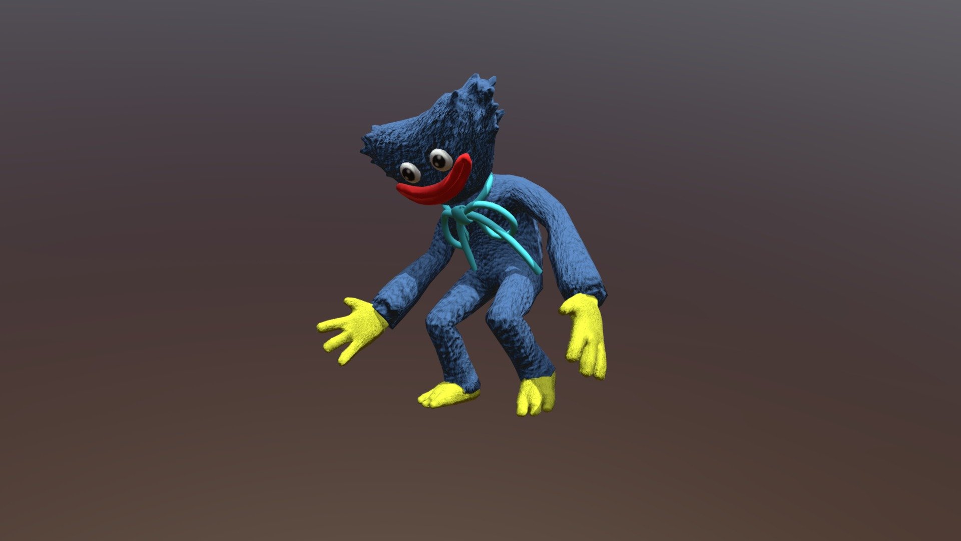 huggy wuggy Run - 3D model by Nguyen.Thang [7ef5785] - Sketchfab