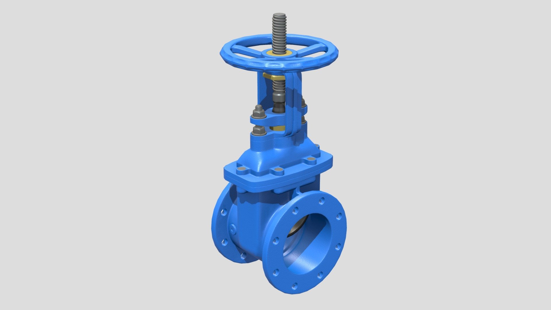 Gate Valve - Buy Royalty Free 3D model by Senynew17SKF [7ef5fef ...