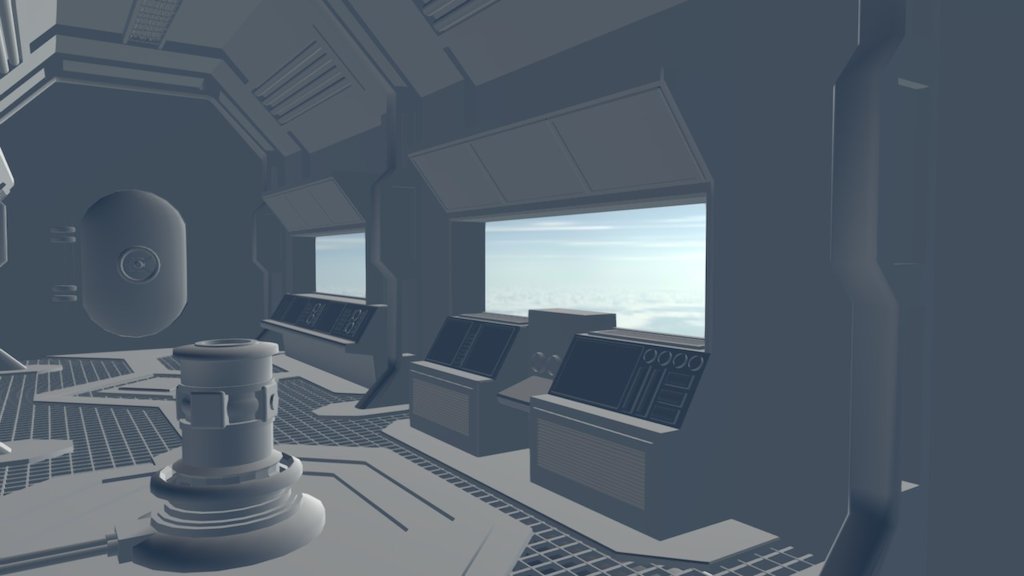 Space Hall Early WIP - 3D model by Jonathan Franklin (@jonathan.t ...