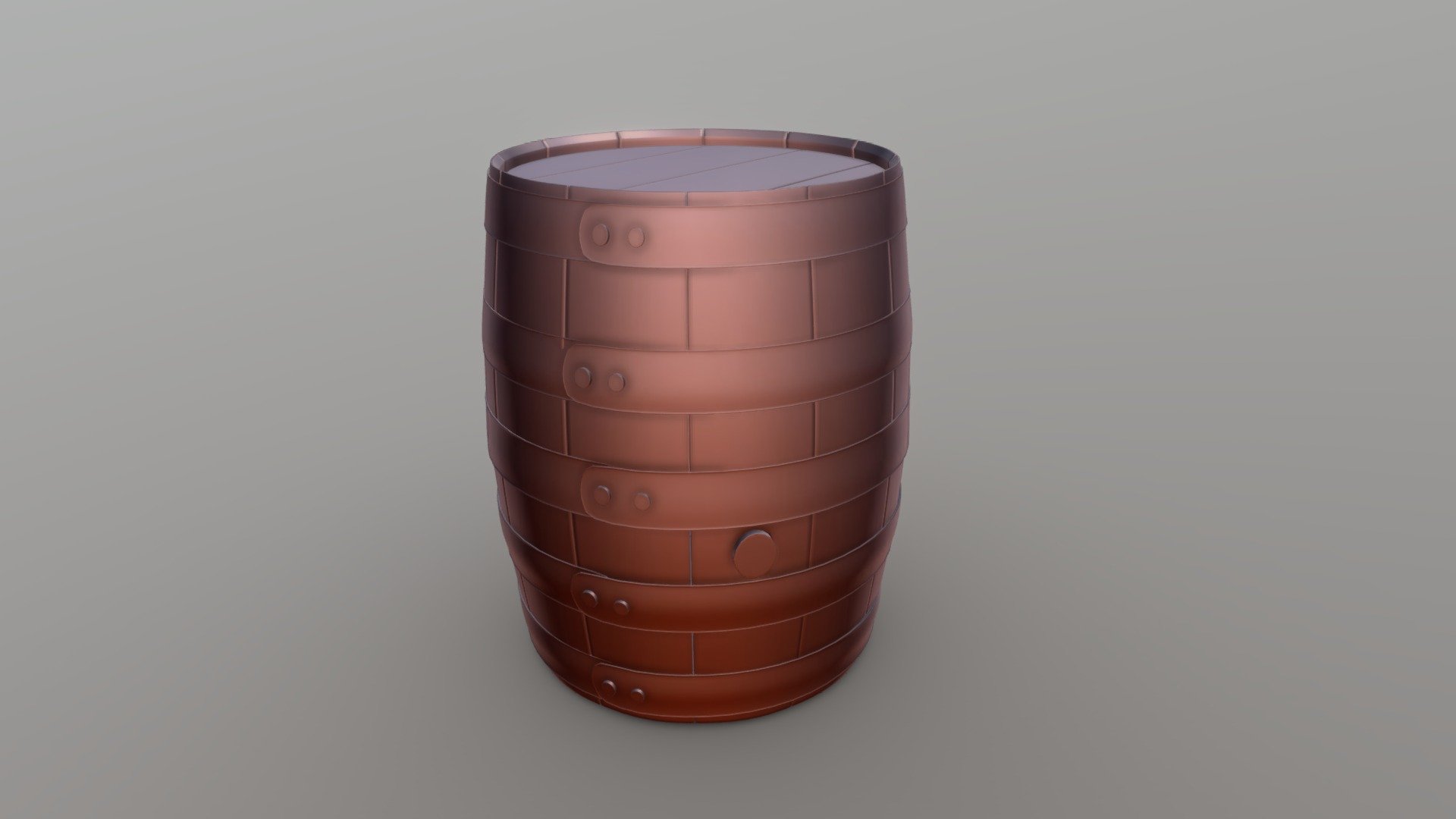 Basic Barrel - 3D model by mochiwasabi [7ef65b8] - Sketchfab