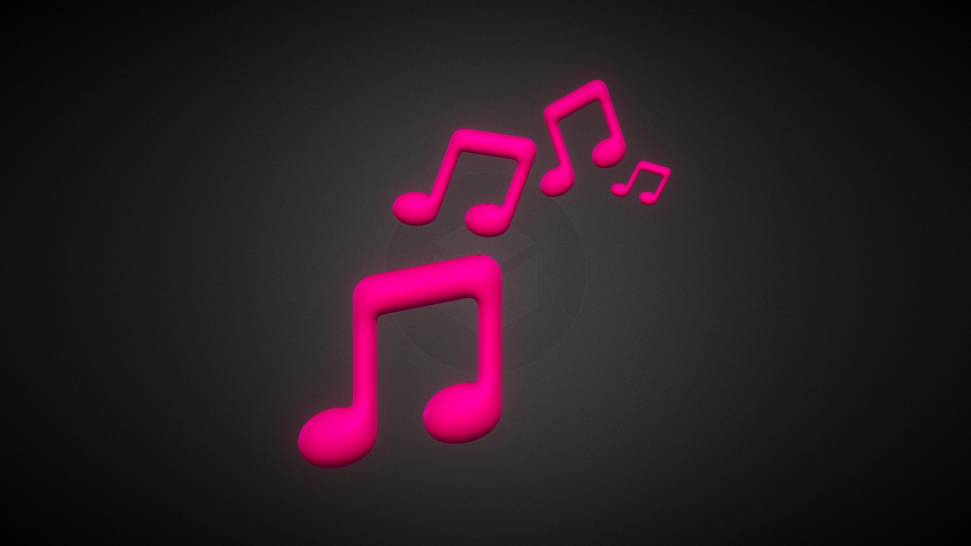 Music Note (Quaver) - 3D model by liam (@Z2r) [7ef81d4] - Sketchfab