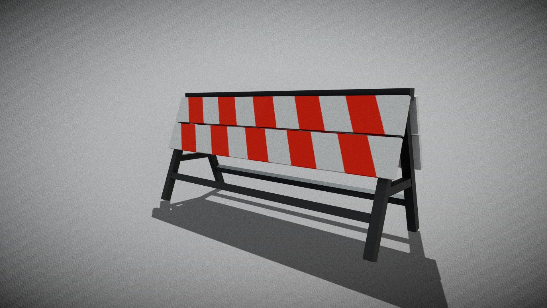 Low poly Road Blocker - Download Free 3D model by _its_sagar_bro ...