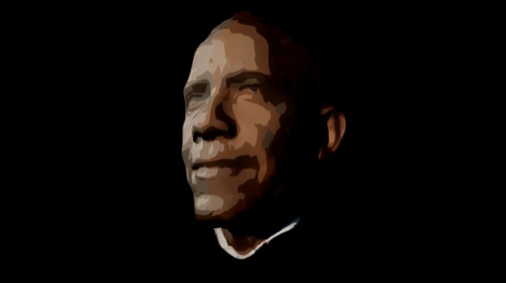 BARACK OBAMA - 3D model by l o u i s (@louis) [7efadd2] - Sketchfab