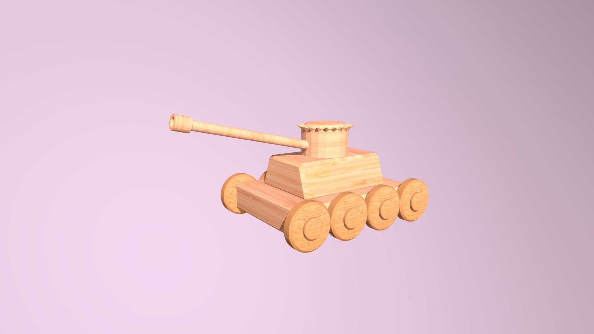 Wood Tank - 3D model by AllenChen0124 [7efb764] - Sketchfab