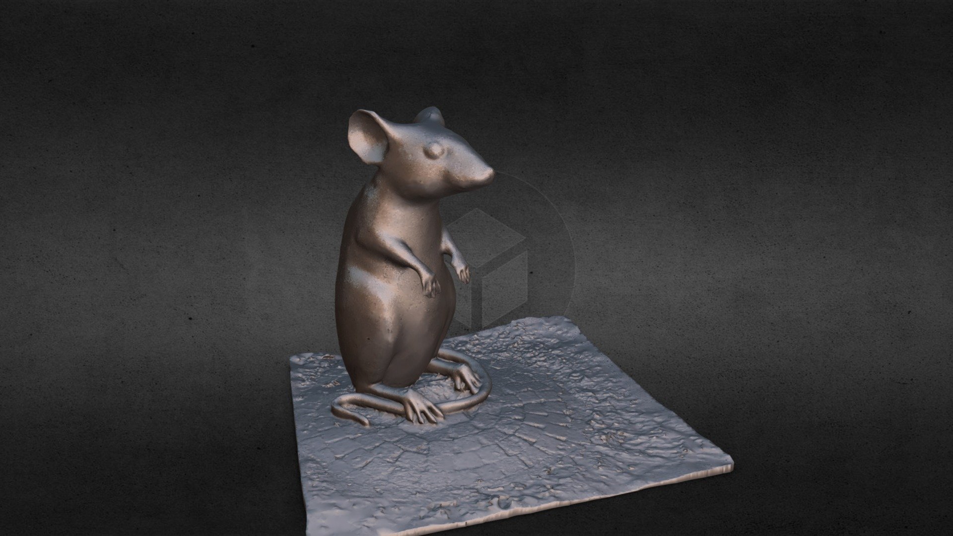 3D scan of a mouse statue - Download Free 3D model by Jammy (@WeeJammy ...