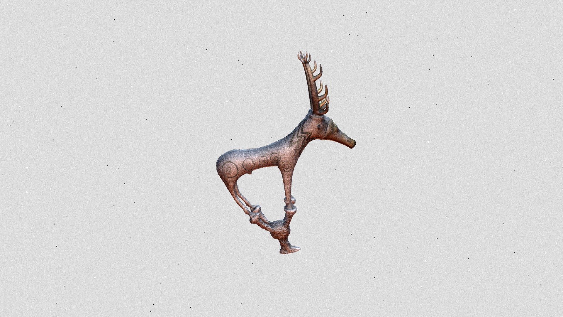 NomadSculpt_Stag - 3D model by brkeknc [7efcaff] - Sketchfab