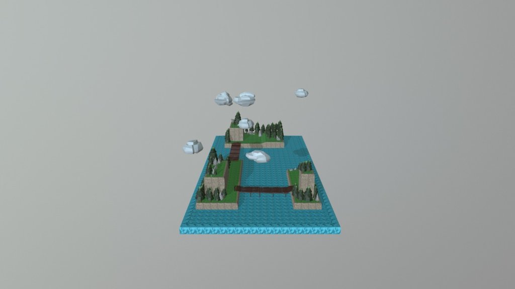 Low Poly Environment - 3D model by Gavin Pountney (@Gavin_Pountney ...