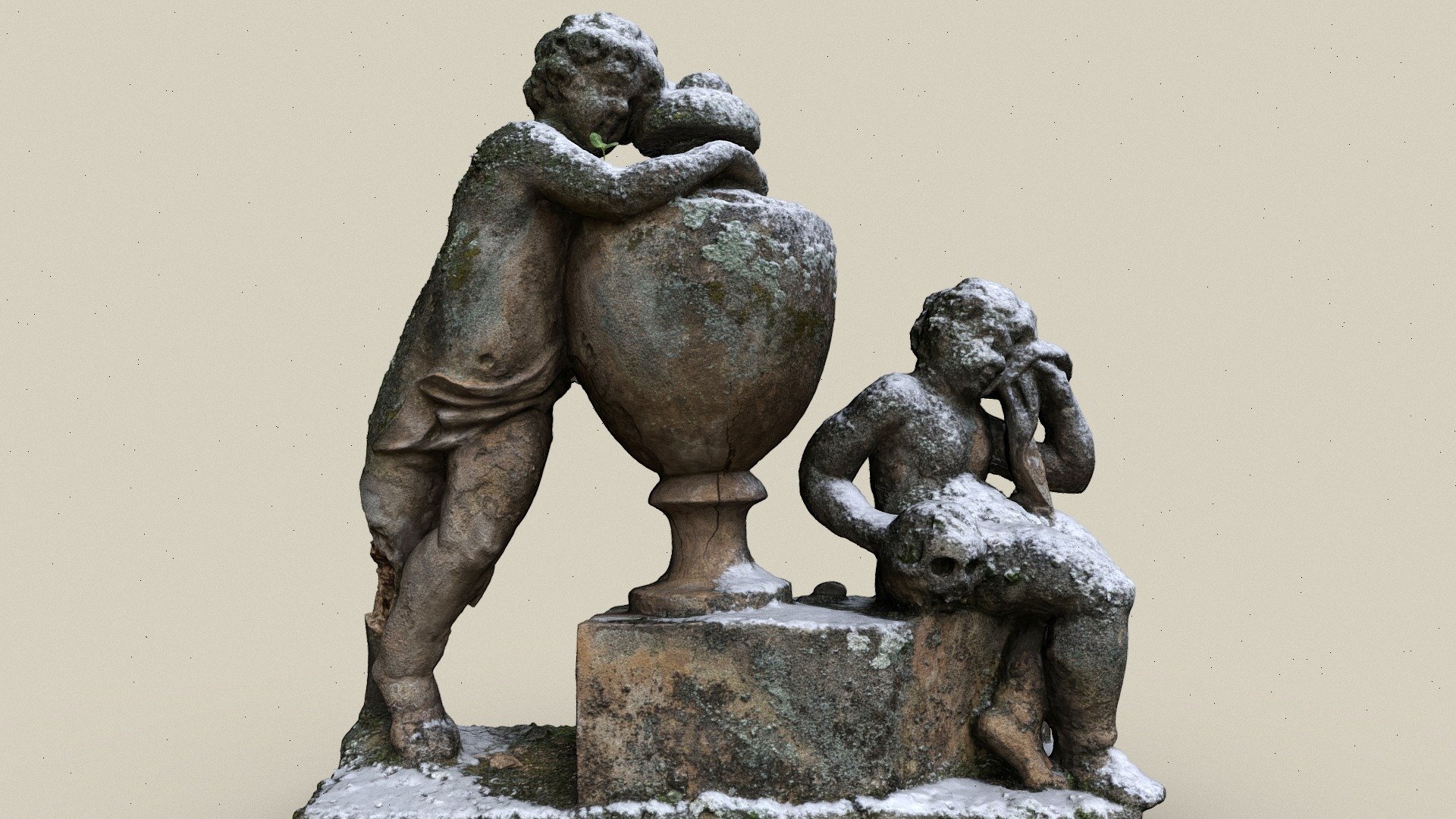 Grabfigur - Download Free 3D model by noe-3d.at (@www.noe-3d.at) [7eff379] - Sketchfab