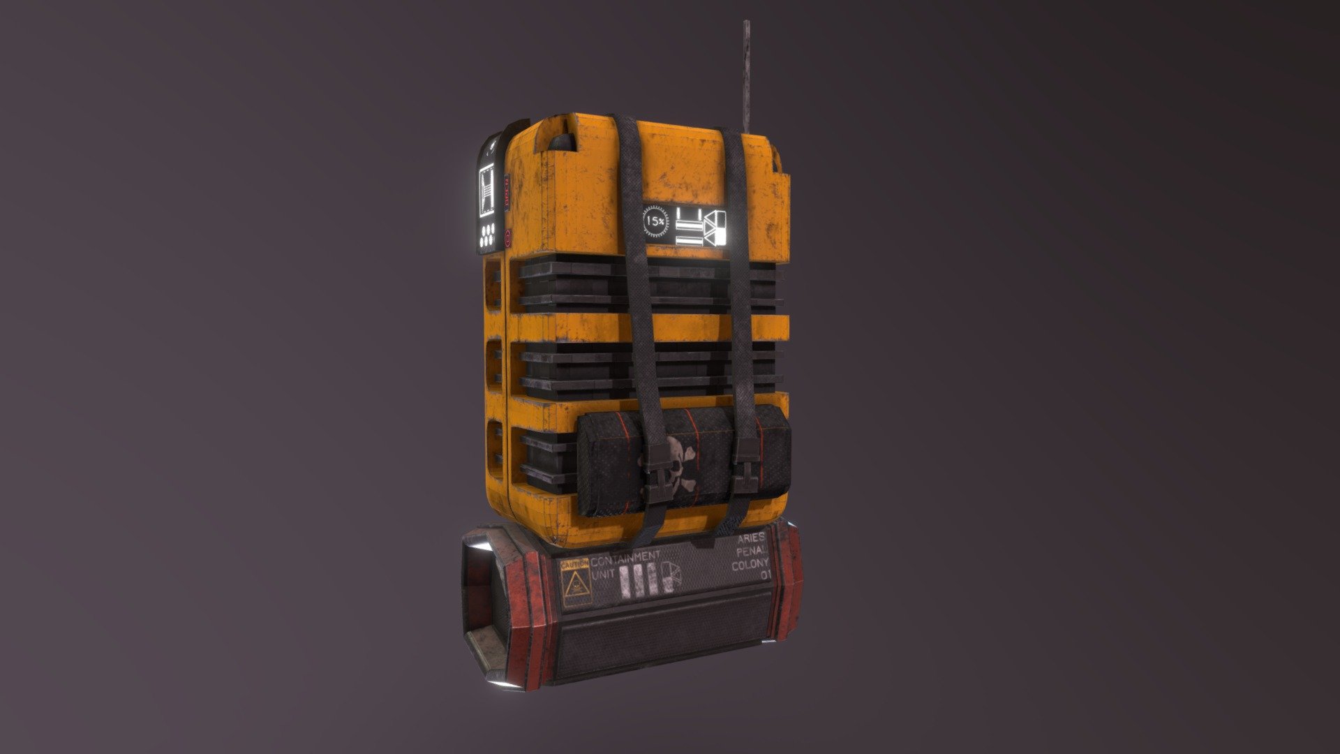Tactical Mining Backpack - 3D model by JustEthan (@lilethan000workemail ...