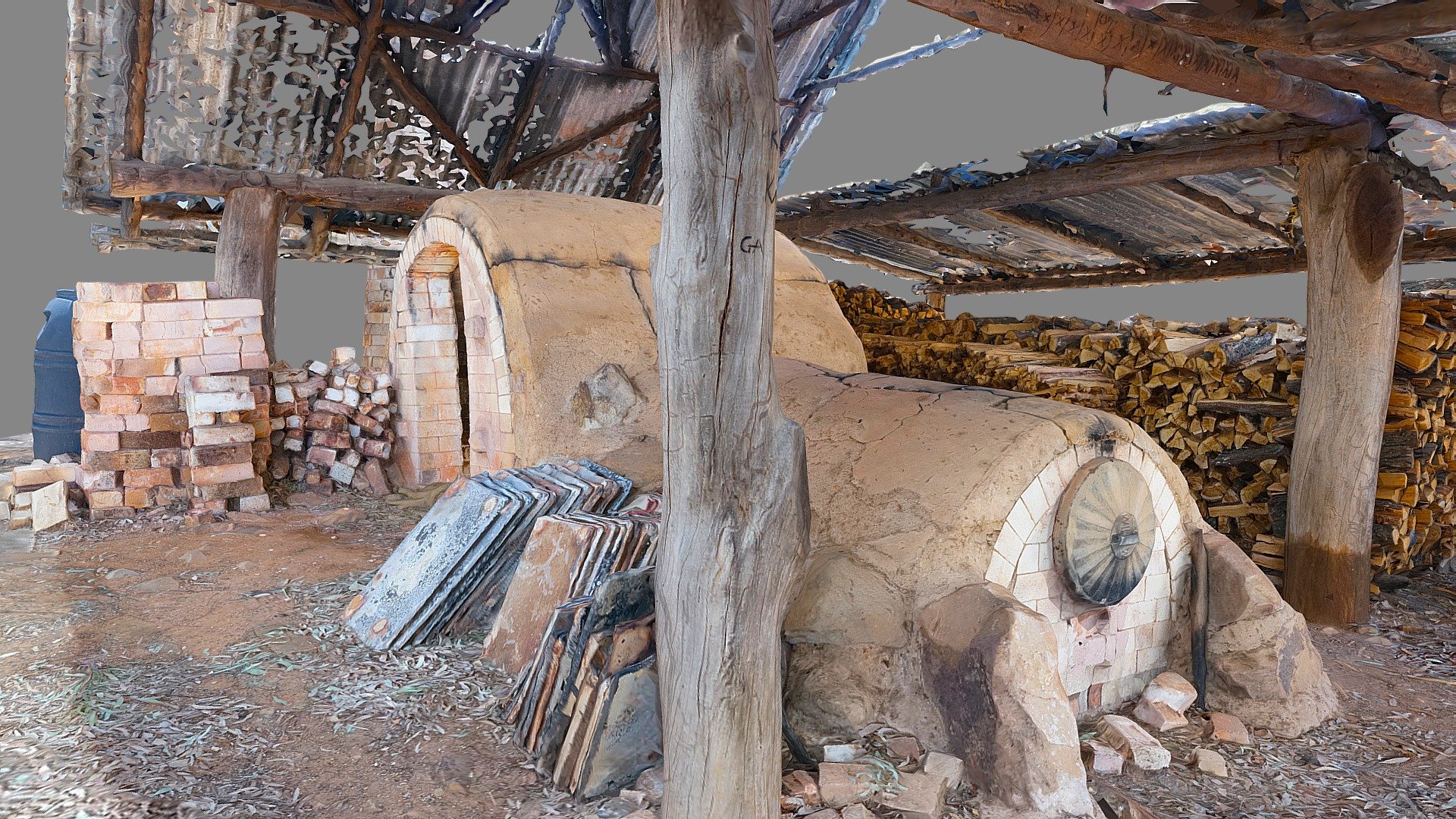 Pottery kiln - Download Free 3D model by b_nealie [7f01605] - Sketchfab