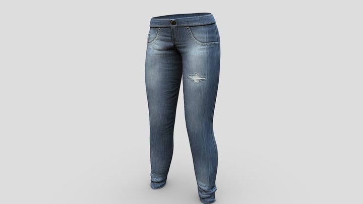 Jeans 3D models - Sketchfab
