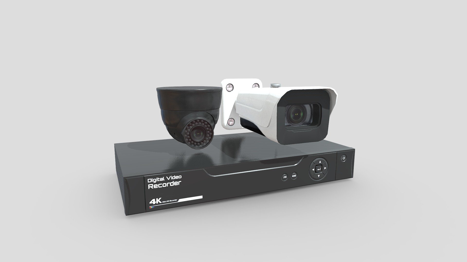 Home Security Systems Bundles - Buy Royalty Free 3D model by ChakkitPP ...