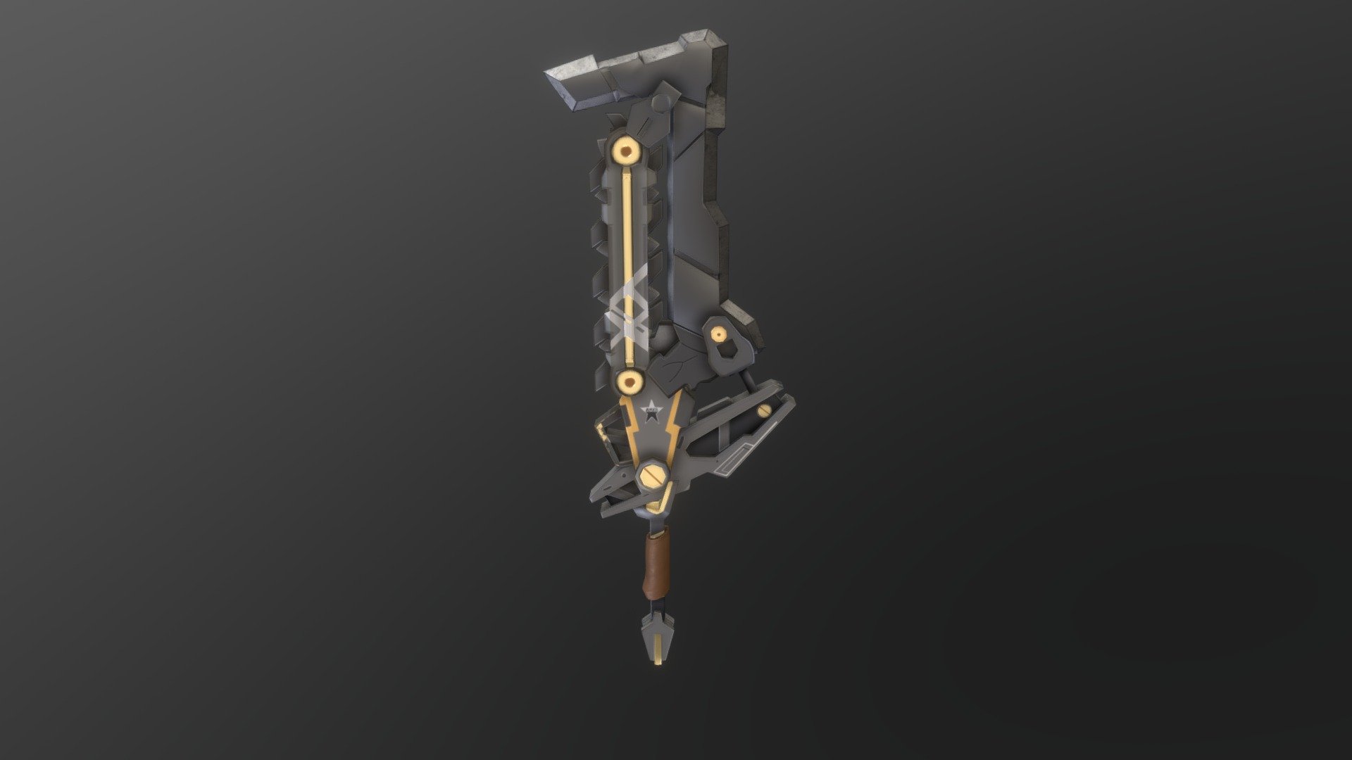 PSO2 NGS - Rugged Sword - 3D model by maguri [7f061dc] - Sketchfab