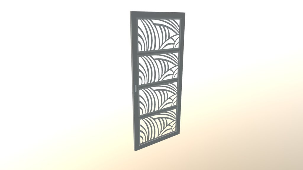 Gate - 3D model by kaushikpramanik1 [7f07222] - Sketchfab