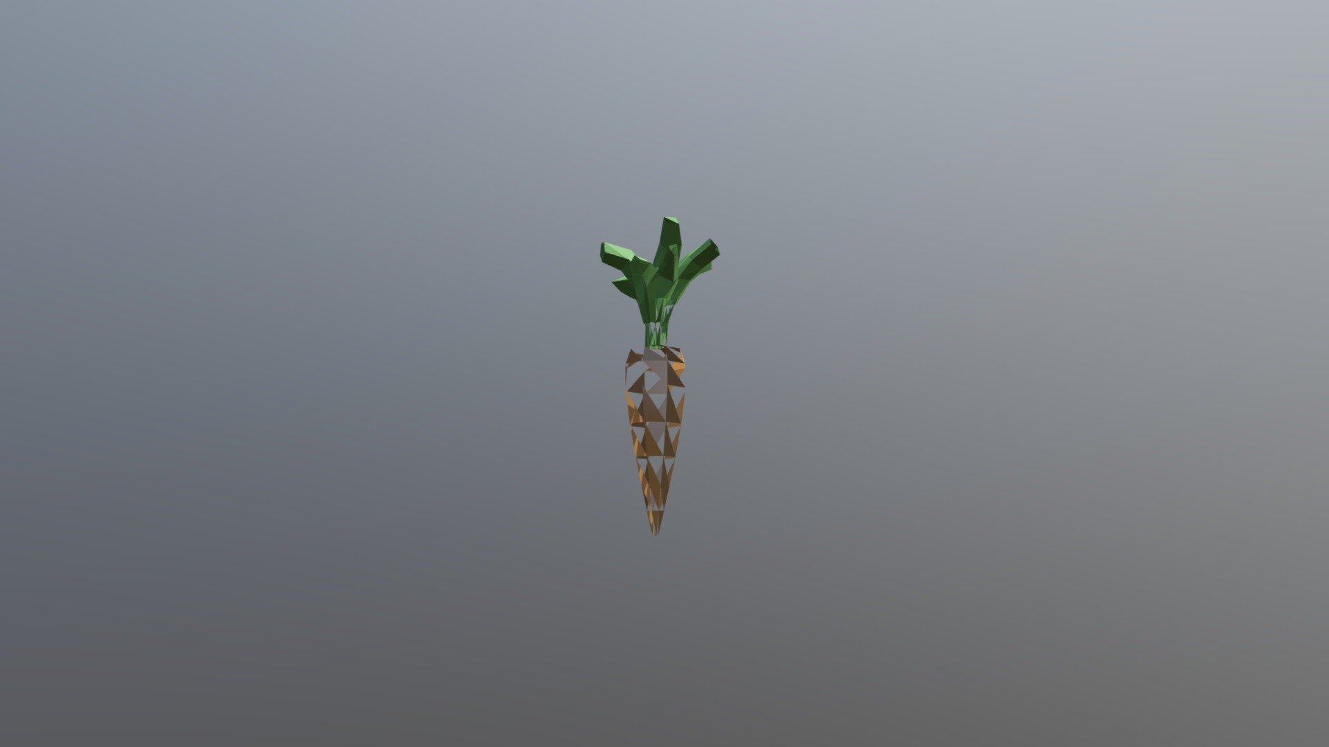 Low Poly Trees & Carrot & Crystal - Download Free 3D model by ...