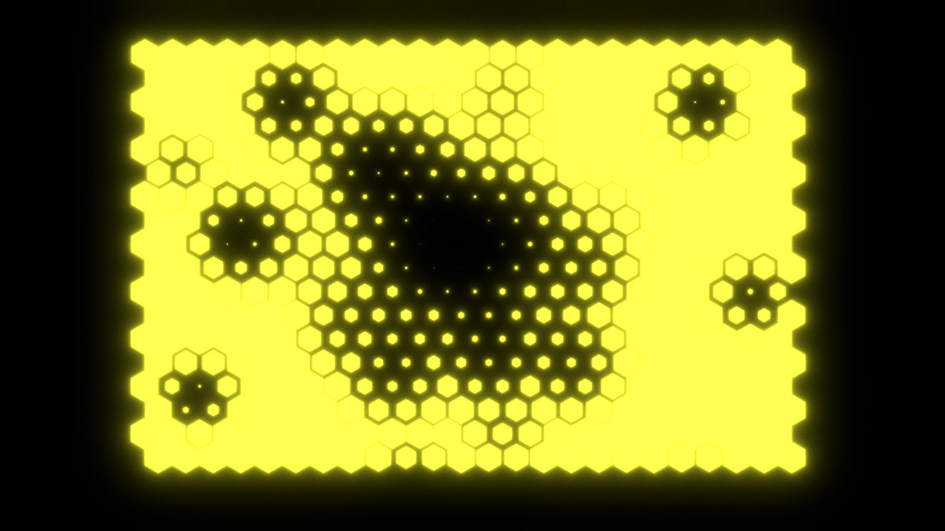 Bee Hive Pattern Transition Abstract Geometry - Download Free 3D model ...