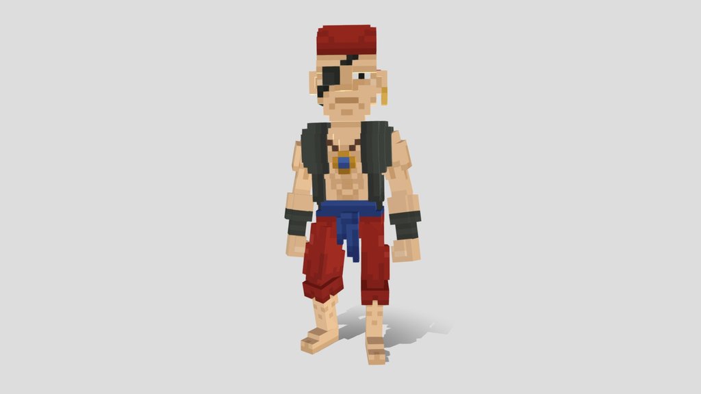 Voxel Characters - A 3D model collection by MrMGames - Sketchfab