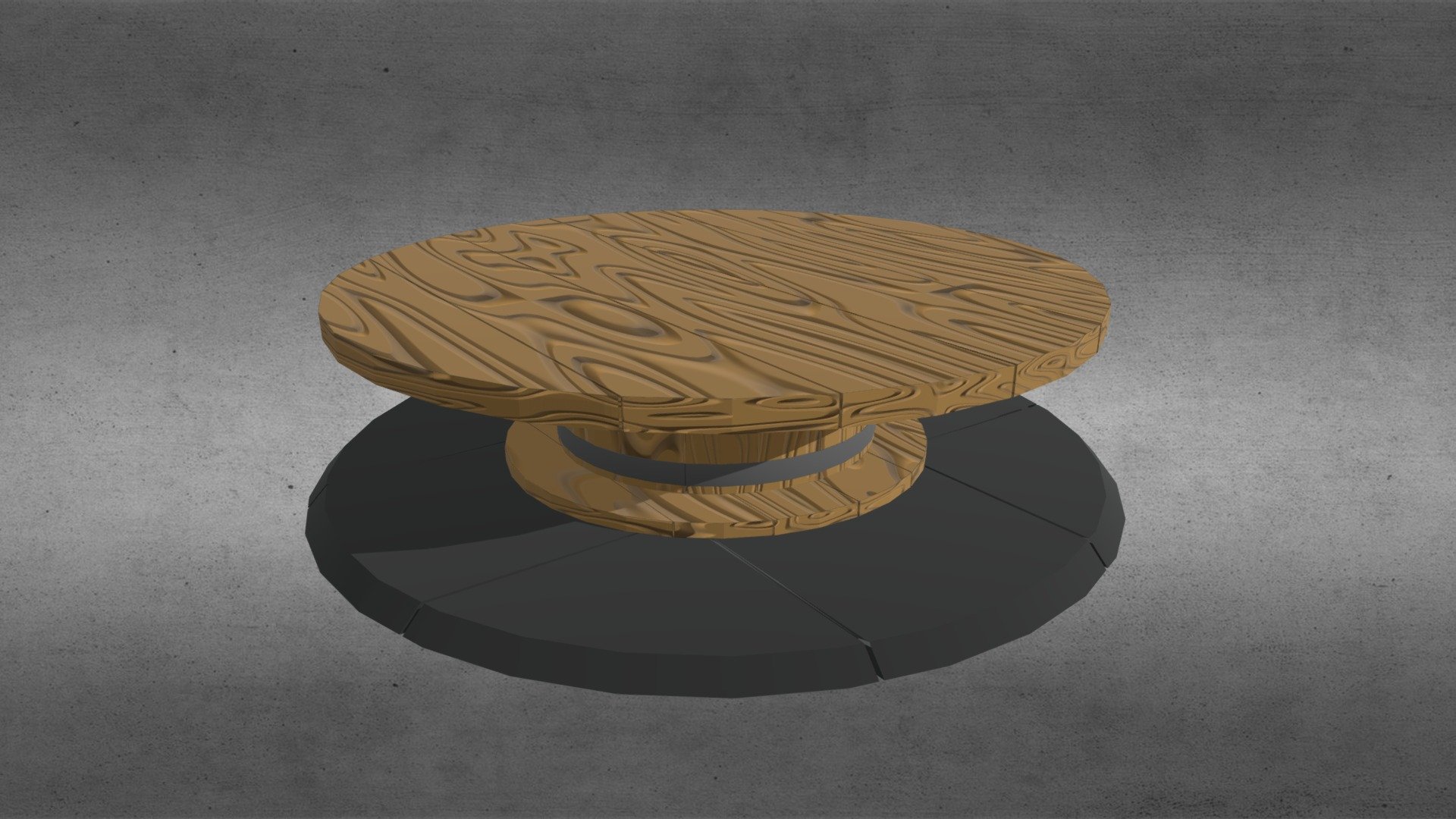 TTRPG / D&D Table Miniture (Round Grid Base) - 3D model by NinJOke ...