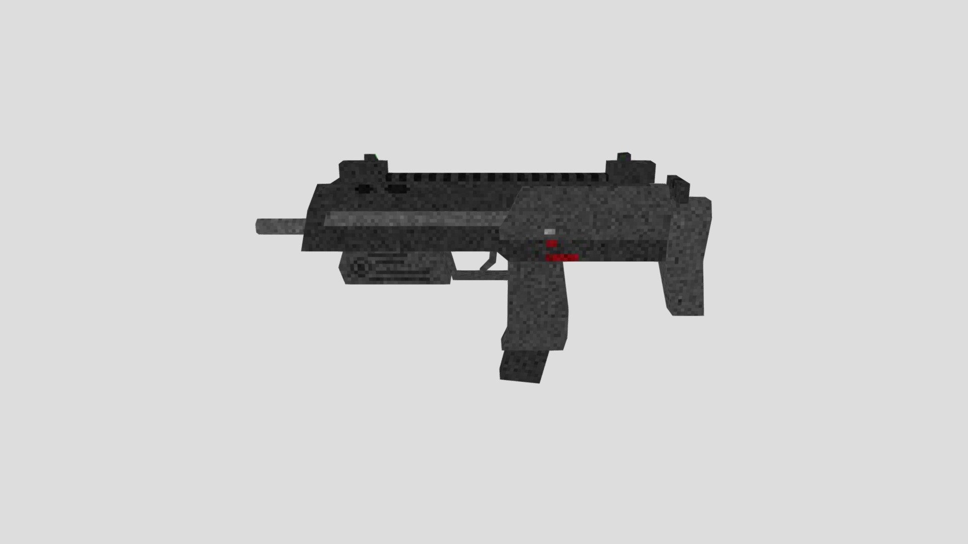 Low Poly MP7 - 3D model by 2Sweet [7f0d9dc] - Sketchfab