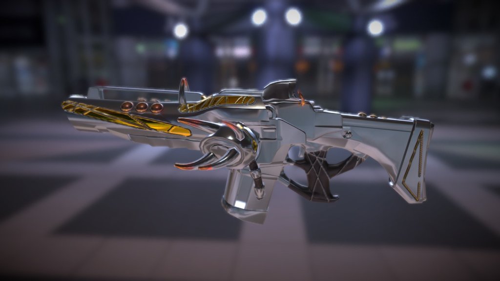 MOD-SK FP Gun-001 - 3D model by Cécile Amstad (@c.m.a) [7f0dd8c ...