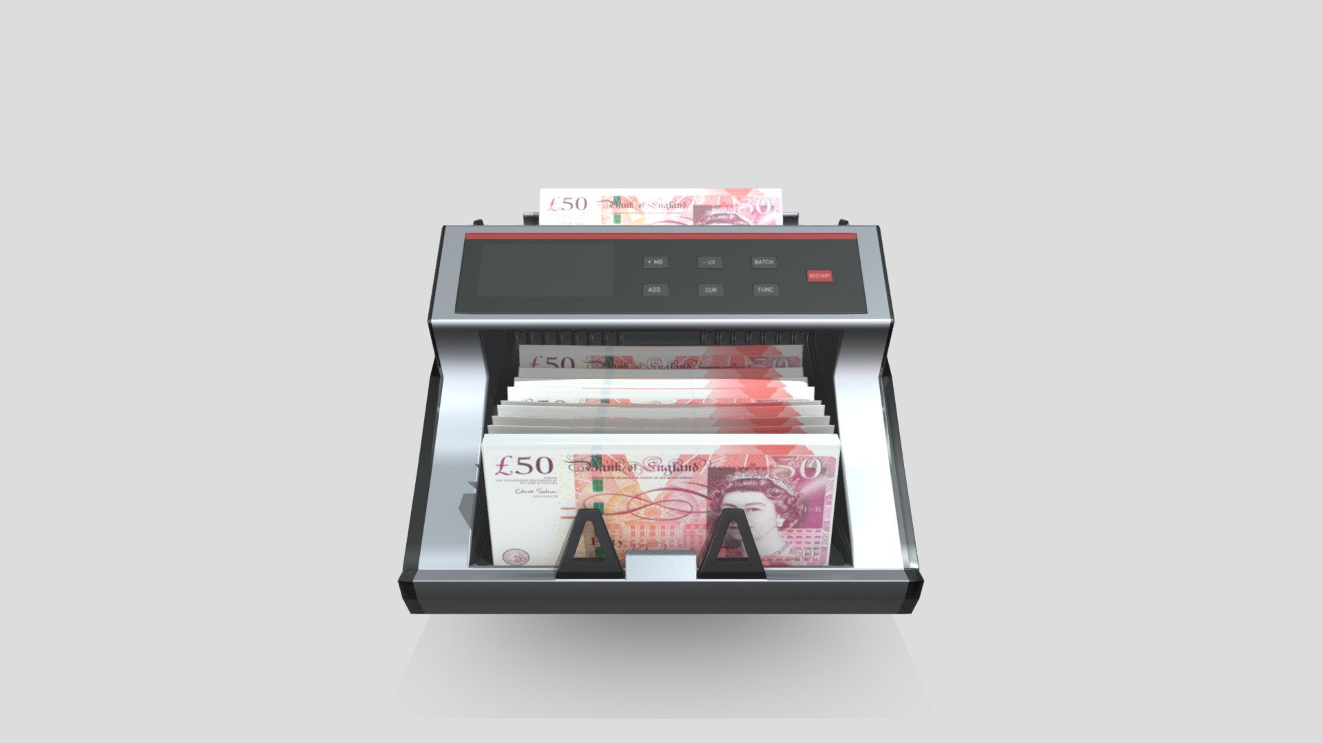 Money Counting Machine - 3D model by at3d96 [7f0e437] - Sketchfab
