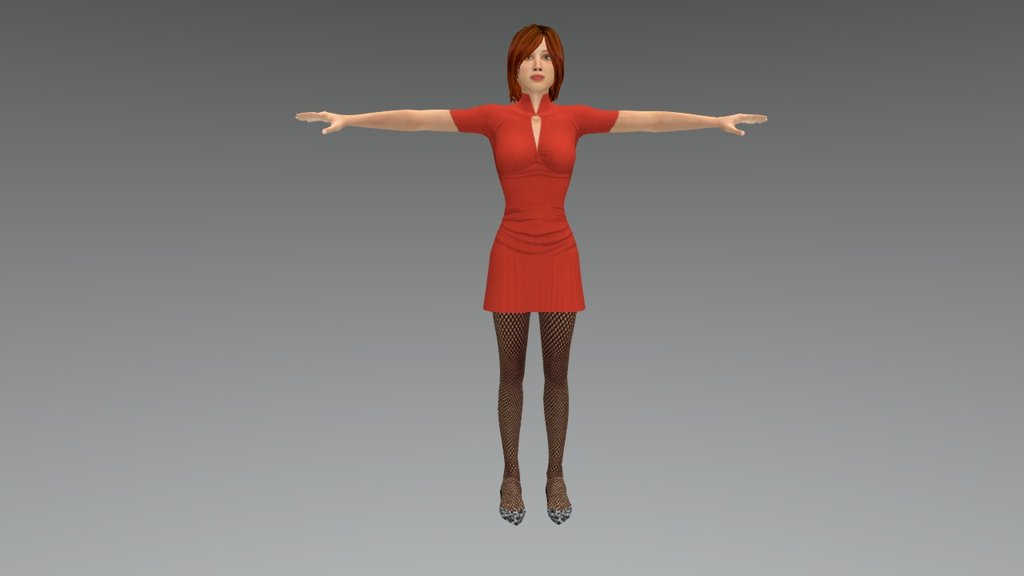 Female Character Dance - 3D model by lioness7 [7f0e623] - Sketchfab