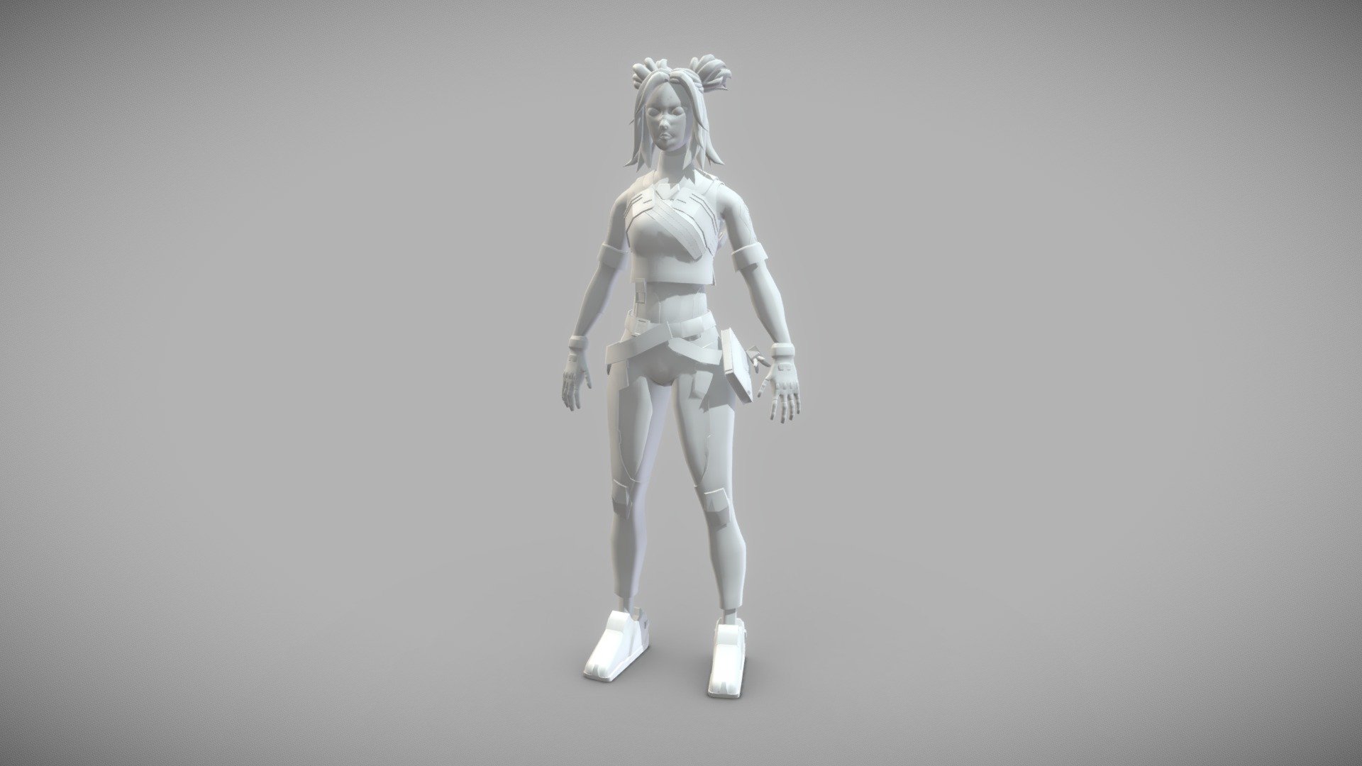 Neon Model - 3D model by Enyu [7f0fb1d] - Sketchfab