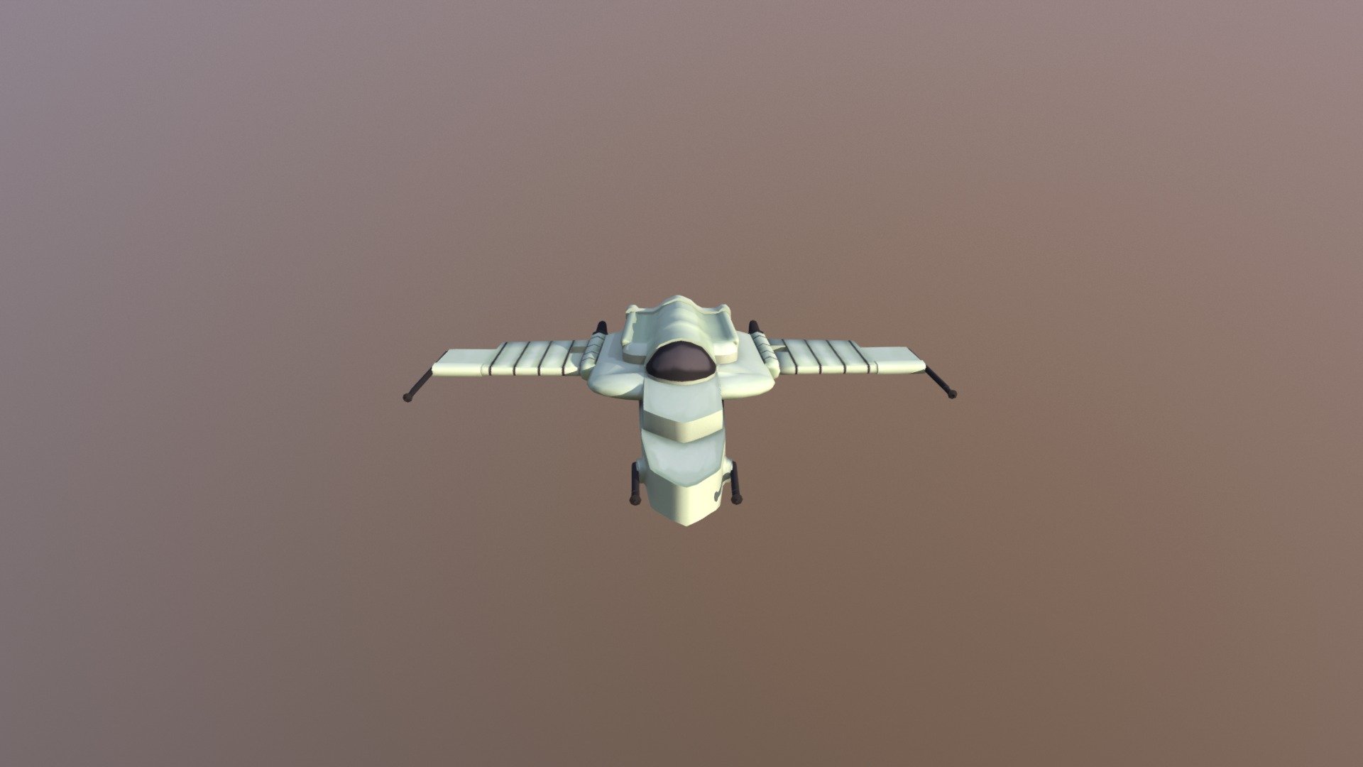 Spaceship - 3D model by dacstac [7f10b8e] - Sketchfab