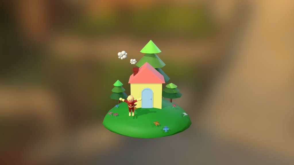麵包超人出任務 #Anpanman - 3D model by sylvia.chen [7f110d9] - Sketchfab