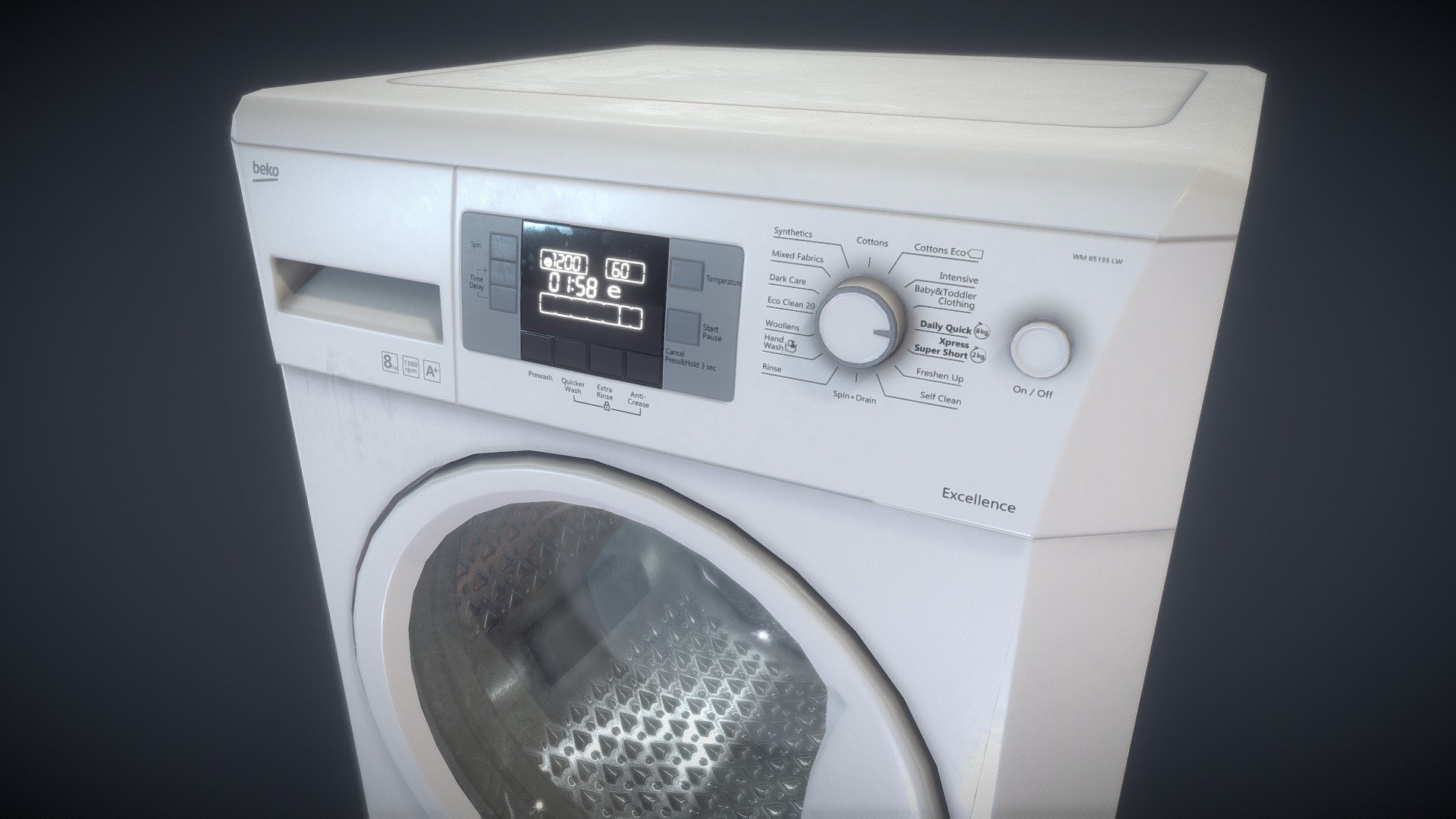 Washing Machine - Buy Royalty Free 3D model by selwynphillips [7f1148b ...