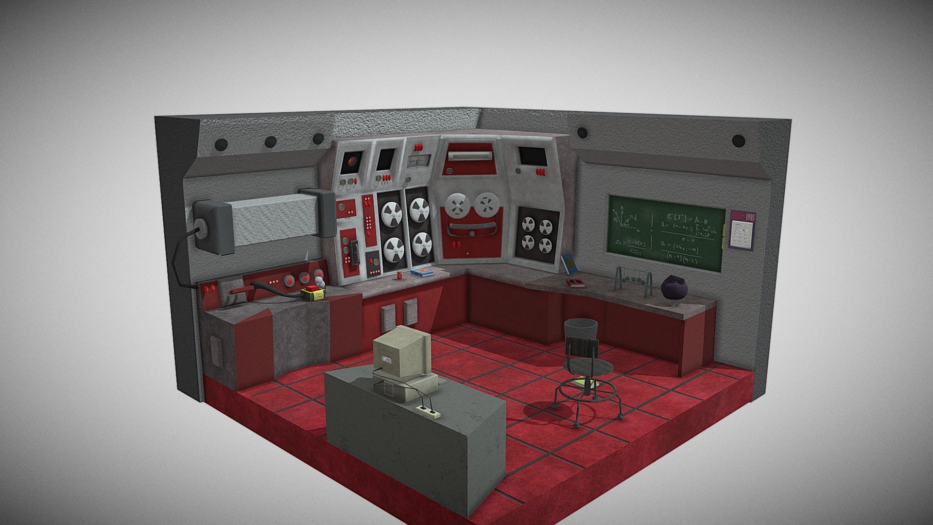 AREA 51 LAB by FEDERICO STIGLIANO - 3D model by feddstigliano [7f119a4 ...