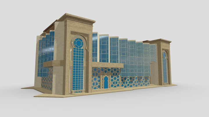 Islamic-facade 3D models - Sketchfab