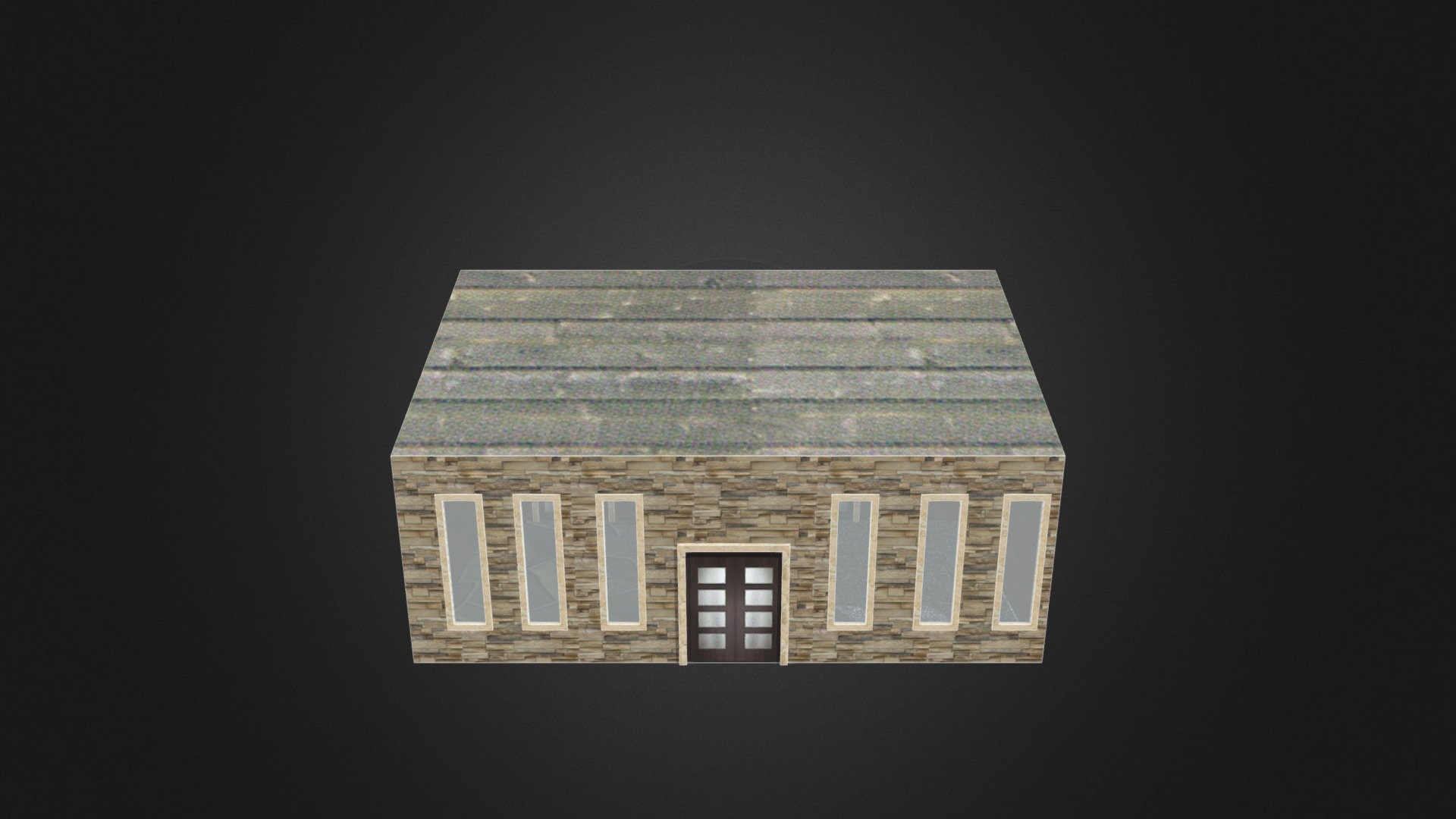 1Bd 1BA House - Download Free 3D model by shirlanne [7f1309a] - Sketchfab