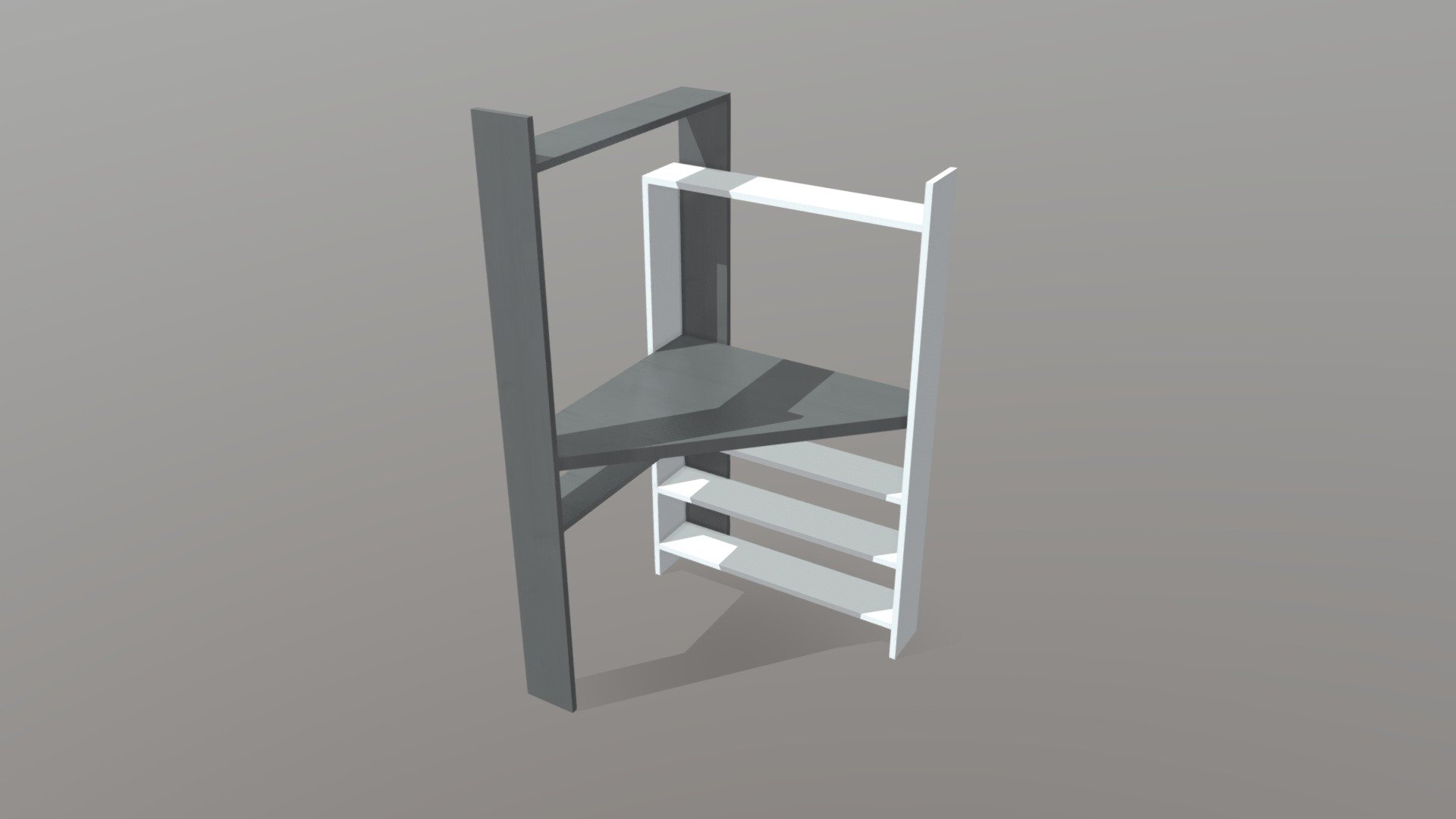 Corner computer table - Download Free 3D model by gisho [7f13705 ...