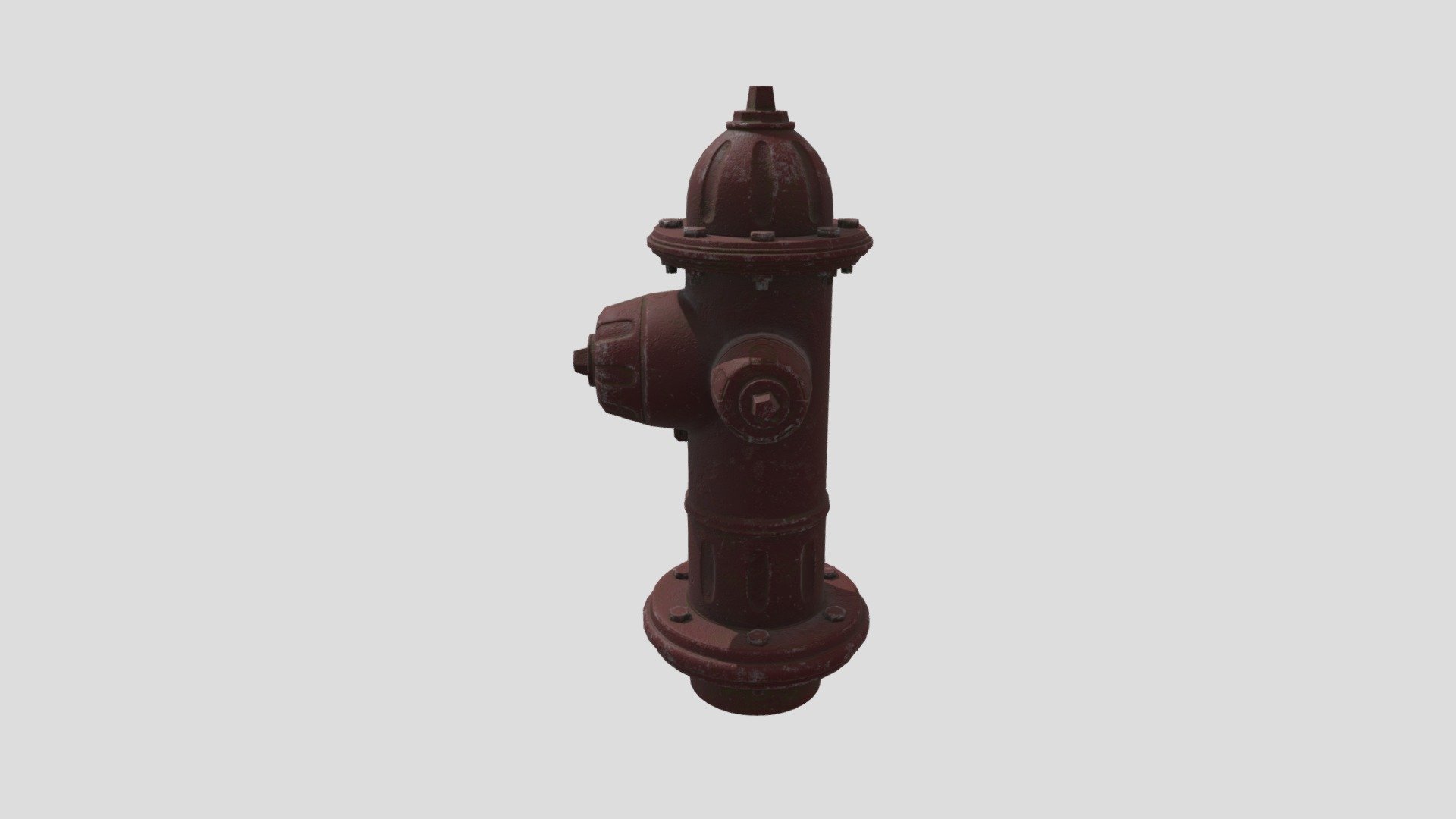 FireHydrant_GamedevLegend_ByZver - 3D model by ZverOriginaL [7f1468a] - Sketchfab