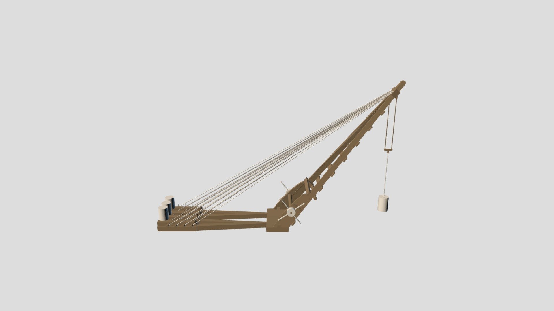 ROMAN CRANE - 3D model by T1 (@bostanjio0) [7f14fa4] - Sketchfab