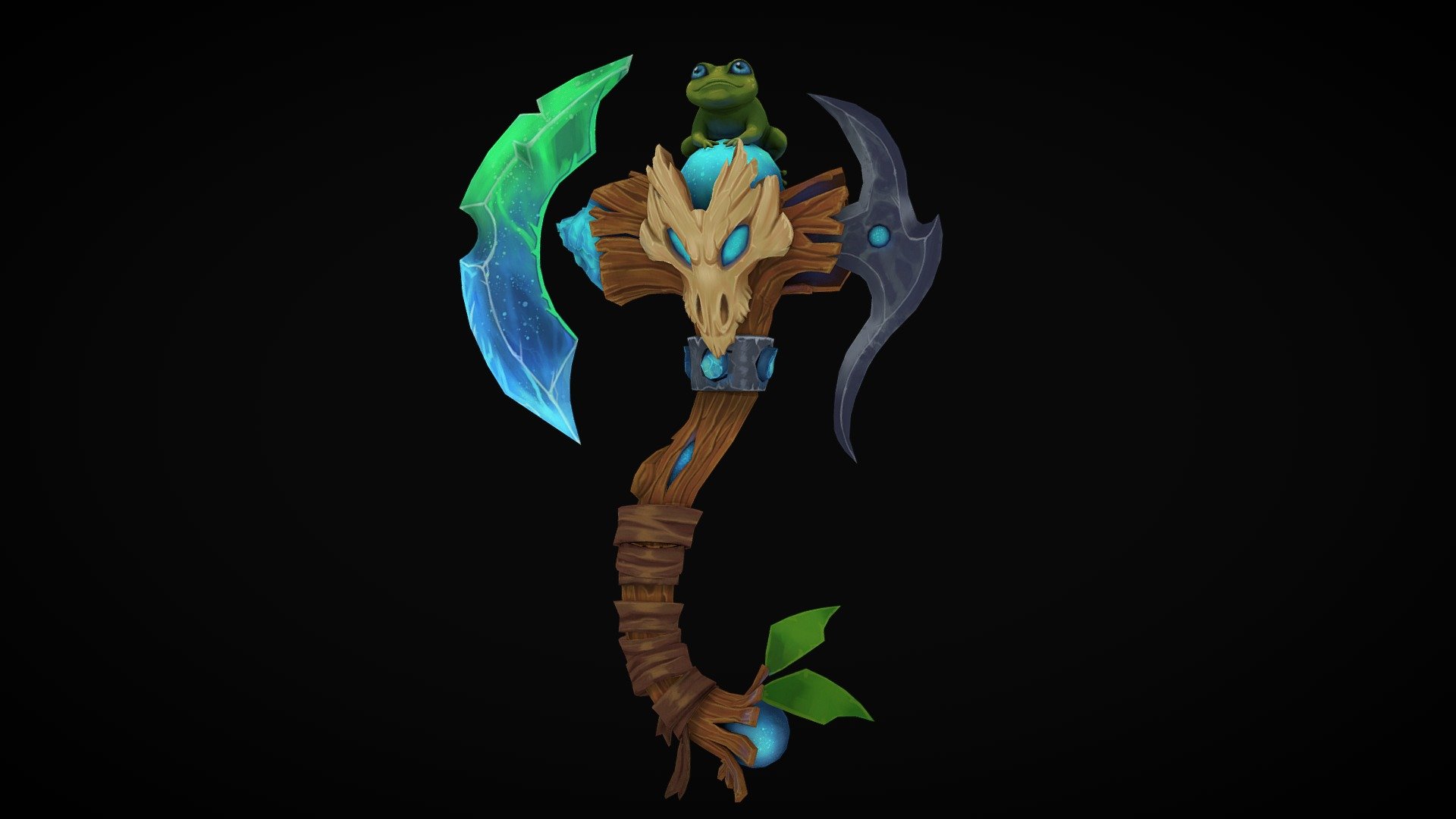 Green Axe - 3D model by weinschutzmariah [7f15aea] - Sketchfab